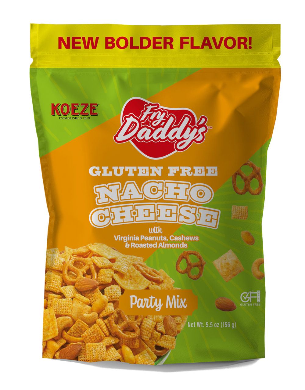 Fry Daddy's Gluten Free Nacho Cheese Party Mix | Fry Daddy's Brand ...